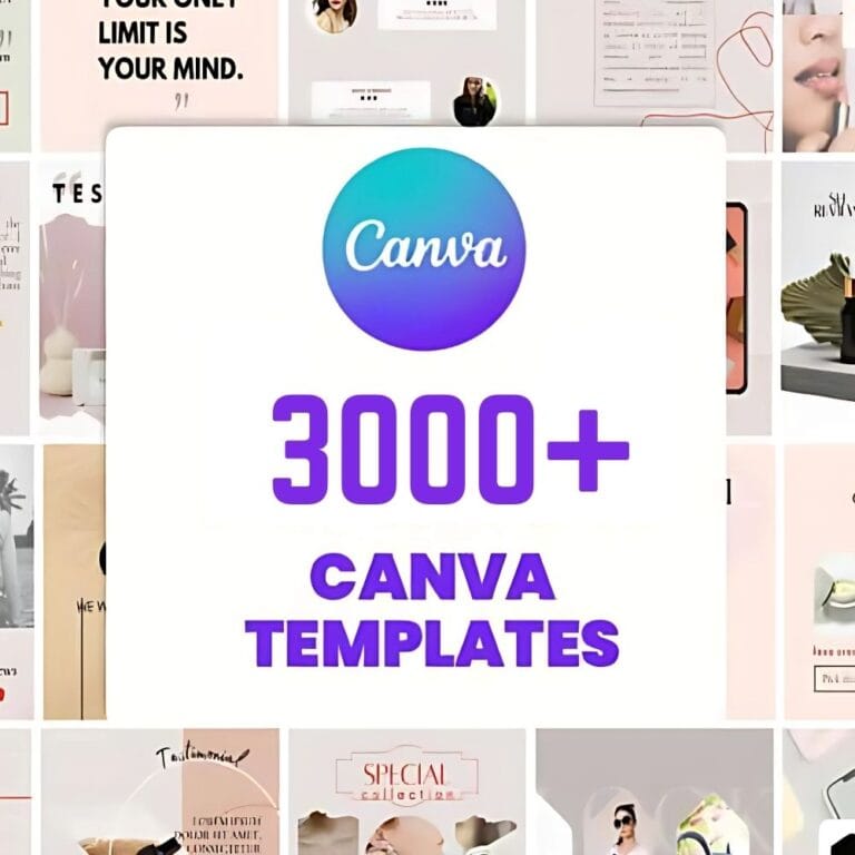 3000+ Canva Editable Templates – DigitalBachat Store